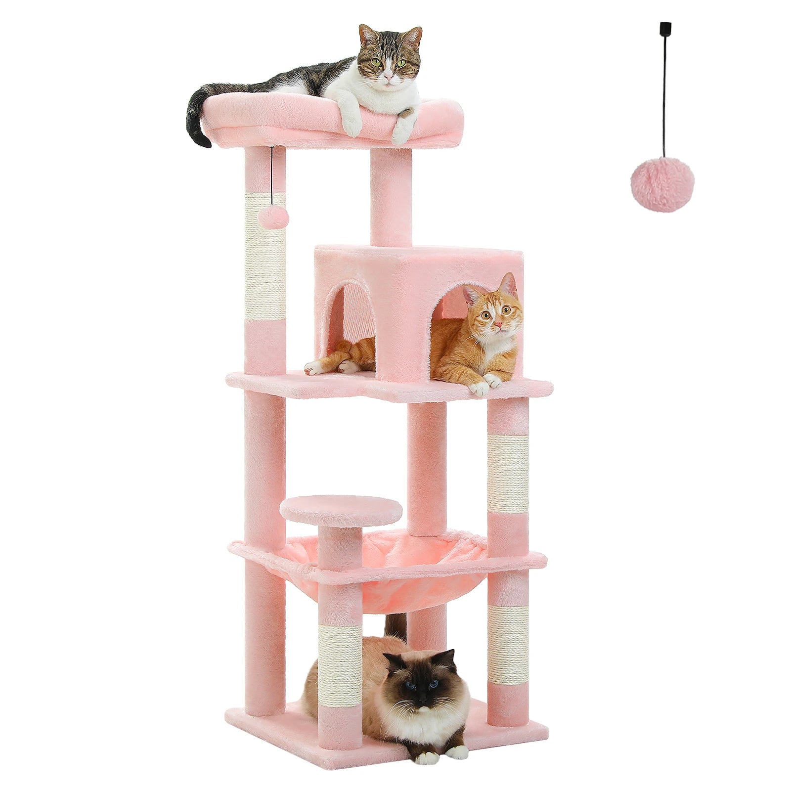 5-Level Cat Tower – Roots and Rover